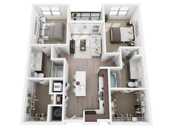 Floor Plans of Millworks in Atlanta, GA