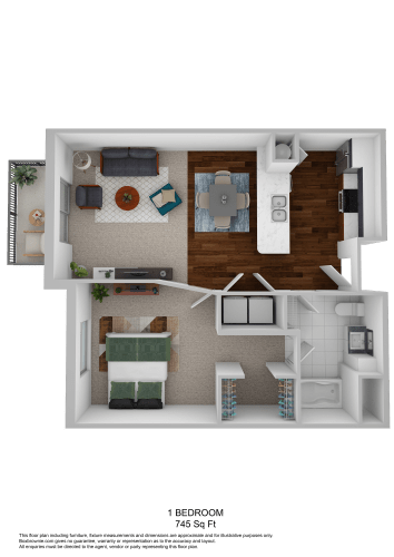 55+ 1 & 2-Bedroom Apartments in South Jordan, Utah | The Beckstead