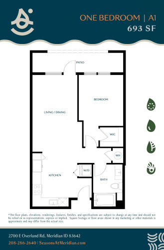 Studio, 1, 2 & 3 Bedroom Apartments in Meridian, ID | Seasons at Meridian