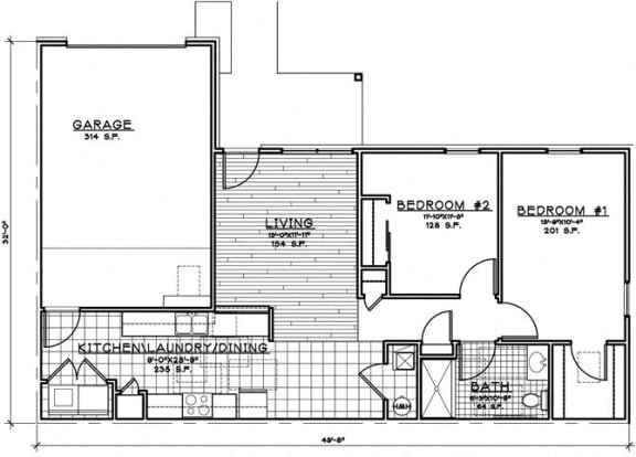 Floor Plans of Lightner Greene in New Castle, PA