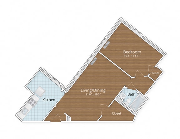 Studio, 1 & 2 Bedroom Apartments in Washington DC | The Chalfonte