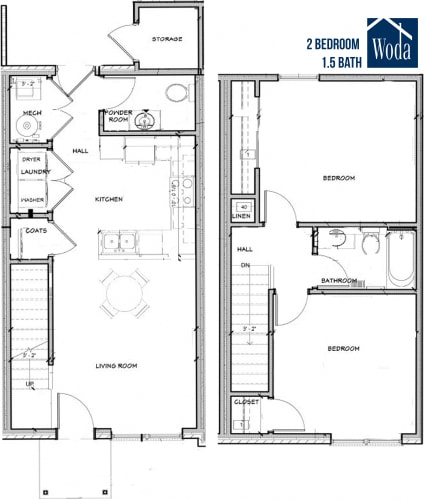 Floor Plans of Bayridge Greene in Keyser, WV