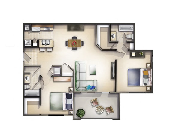 Floor Plans of Oasis at Naples in Naples, FL