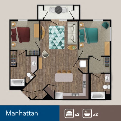 Studio 1 2 Bedroom Apartments In Redlands Ca The Crossings At