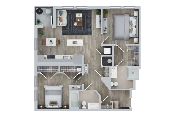 Studio, 1 & 2 Bedroom Apartments in Parkside D.C. | Jayde Parkside