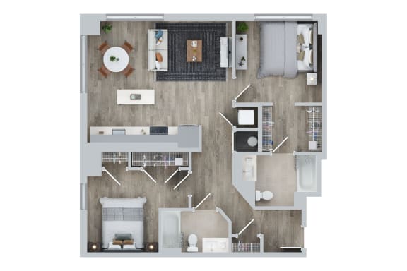 Studio, 1 & 2 Bedroom Apartments in Parkside D.C. | Jayde Parkside