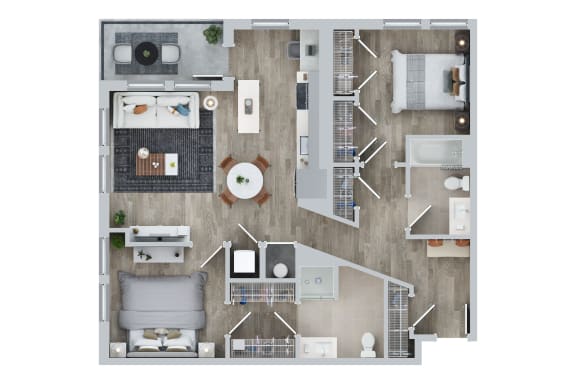 Studio, 1 & 2 Bedroom Apartments in Parkside D.C. | Jayde Parkside