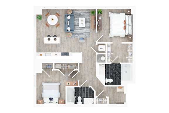 Studio, 1 & 2 Bedroom Apartments in Parkside D.C. | Jayde Parkside