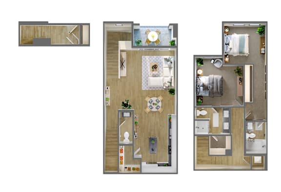 Floor Plans of Atwell at Folsom Ranch in Folsom, CA