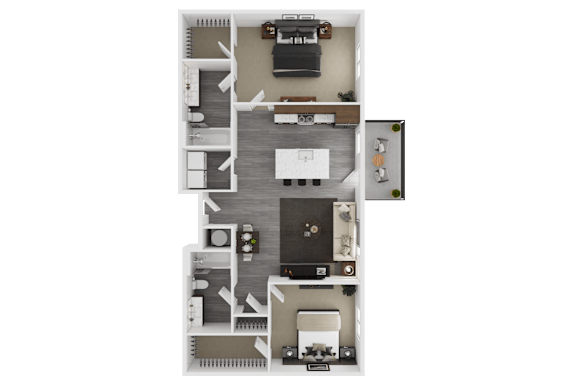 1 & 2 Bedroom Apartments & Availability in Phoenix | 601 PAX