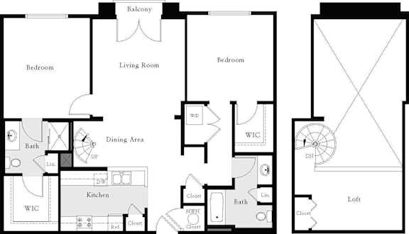 Floor Plans of CB Lofts Apartments in Atlanta, GA