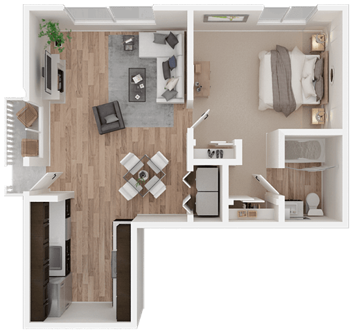 1 and 2 Bedroom Apartments in Fairfield, CA | Waterscape