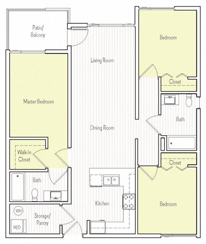 1, 2 & 3 Bedroom Apartments in Santee, CA | Parc One