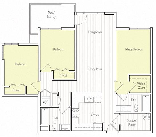 1, 2 & 3 Bedroom Apartments in Santee, CA | Parc One