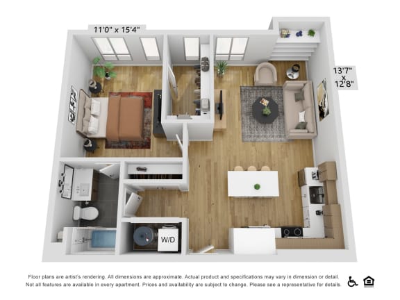 Floor Plans of Elevon in Denver, CO