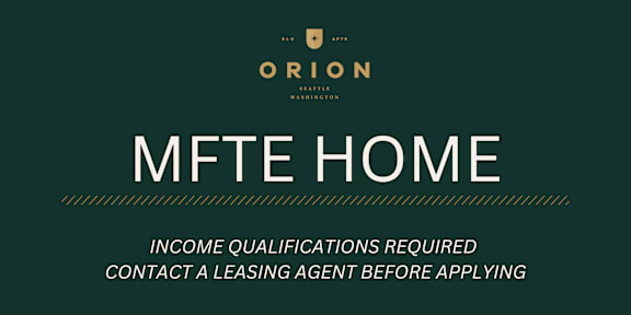 Studio, 1 & 2 Bedroom Apartments in South Lake Union | Orion