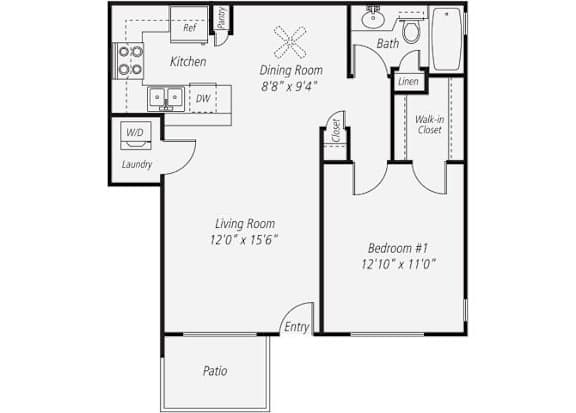 1, 2 & 3 Bedroom Apartments in El Cajon, CA | Park Pointe