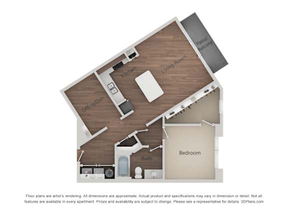 Floor Plans of Burnet Flats in Austin, TX