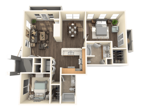 1, 2 & 3 Bedroom Apartments in Ocean View Hills, San Diego | RiverEdge