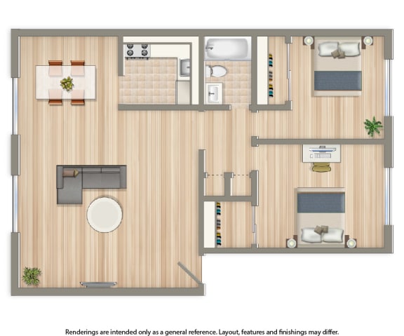 Floor Plans of Naylor Overlook in Washington, DC