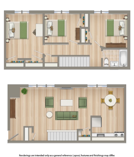 Floor Plans of Ridgecrest Village Phase 1 in Washington, DC