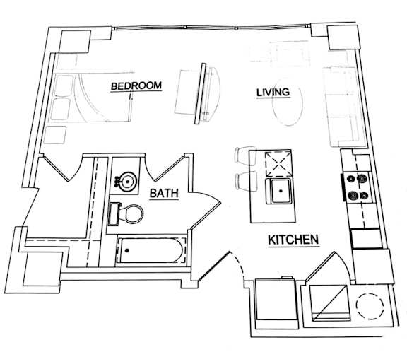 Floor Plans of Wainwright in Norfolk, VA