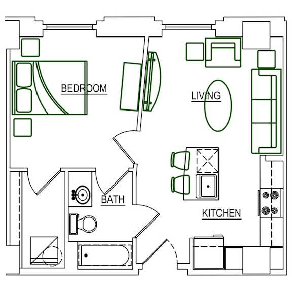 Floor Plans of Wainwright in Norfolk, VA