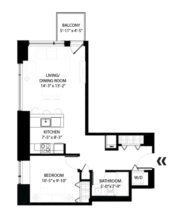 Floor Plans of Loop by Claridge Phase 2 in Ottawa, ON