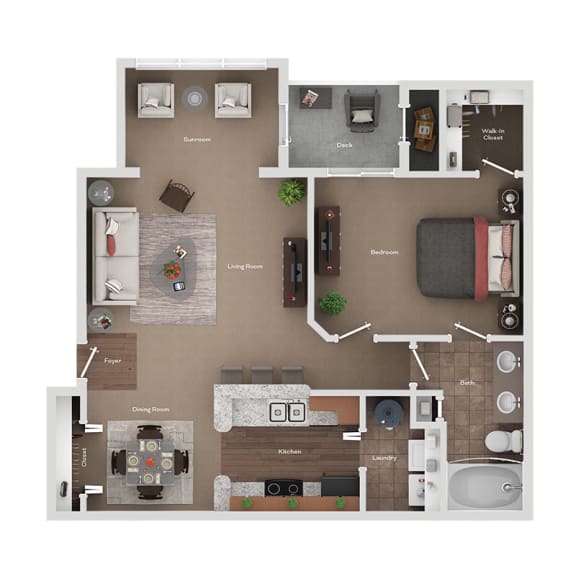 Floor Plans of Vinings at Carolina Bays in Myrtle Beach, SC