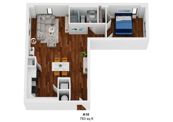 Floor Plans of MDXL Flats in Washington, DC