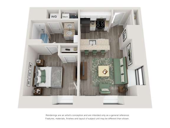 The Pepper Building | 1 Bedroom | Available Units