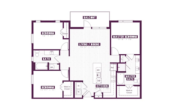 1, 2 & 3 Bedroom Apartments San Antonio | Infinity at the Rim