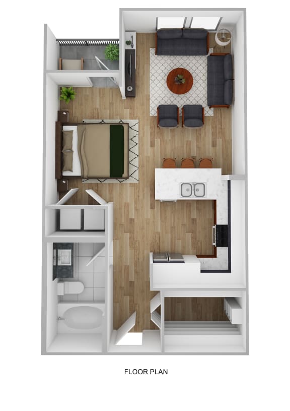 Floor Plans of Belle Spring Branch in Houston, TX
