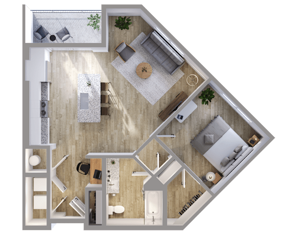 Floor Plans at SOFI at 6311 in Austin, TX