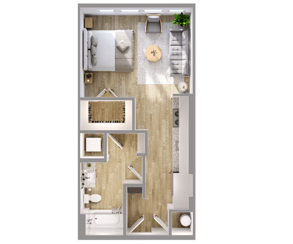 Floor Plans at SOFI at 6311 in Austin, TX