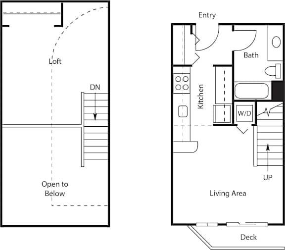 Floor Plans of Metro on First in Seattle, WA