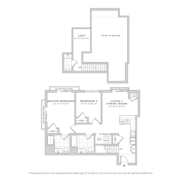 Floor Plans of The Grande at MetroPark in Iselin, NJ
