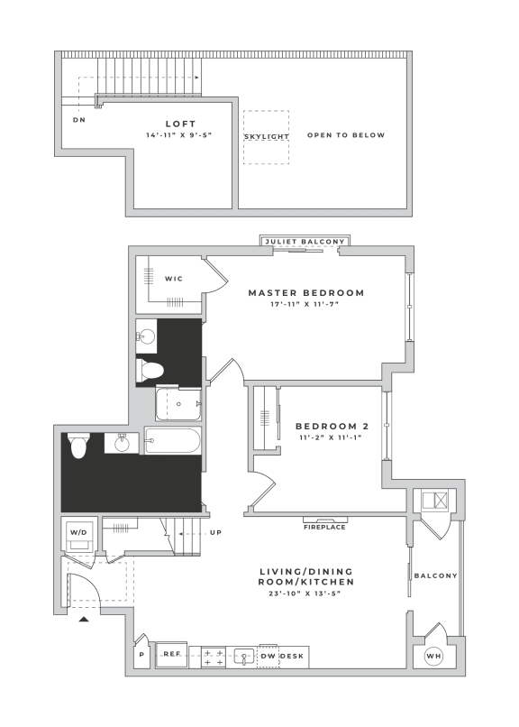 Floor Plans of The Grande at MetroPark in Iselin, NJ