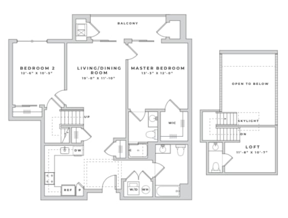Floor Plans of The Grande at MetroPark in Iselin, NJ