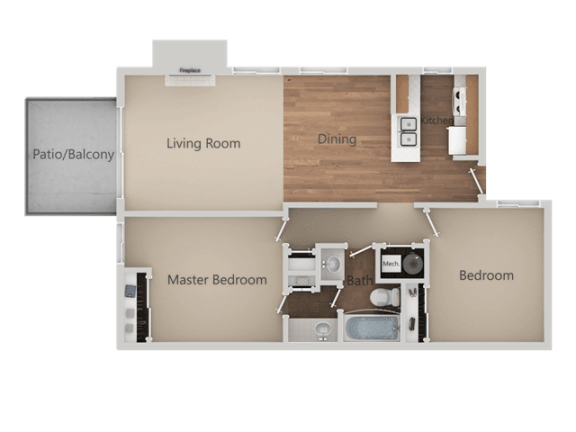 1, 2 & 3-Bedroom Apartments in Hanford, CA | Edgewater Isle