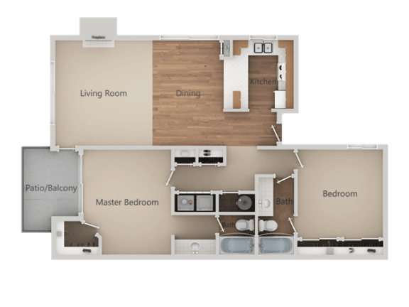 1, 2 & 3-Bedroom Apartments in Hanford, CA | Edgewater Isle