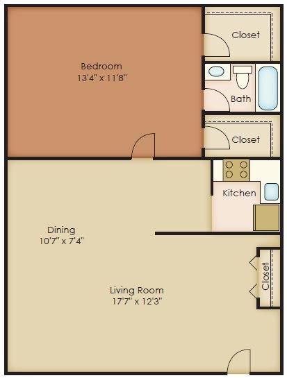 1, 2 & 3-Bedroom Apartments in District Heights