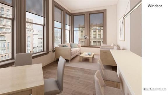 Floor Plans of Windsor Block in Cleveland, OH