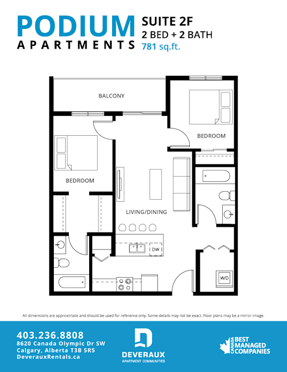 Property details for Podium Apartments from Deveraux Apartment ...
