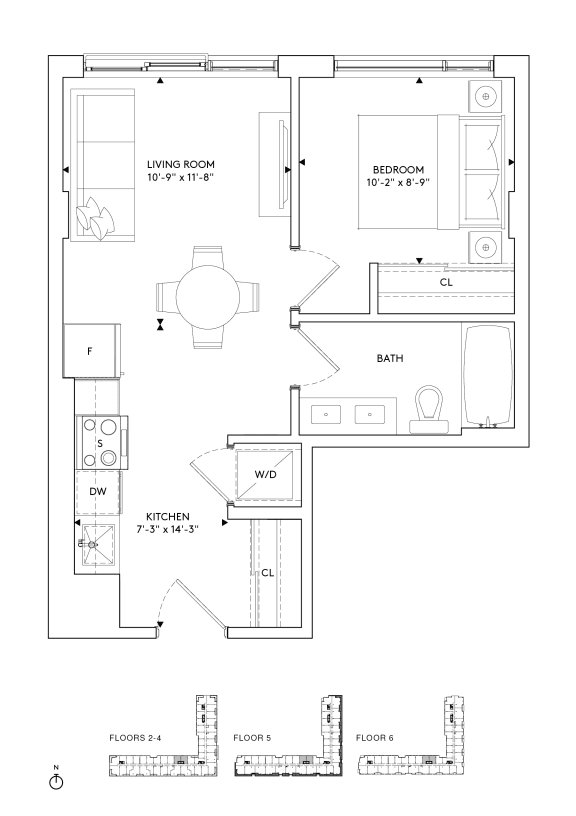 Floor Plans of Element in Ottawa, ON
