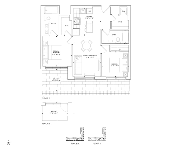Floor Plans of Element in Ottawa, ON