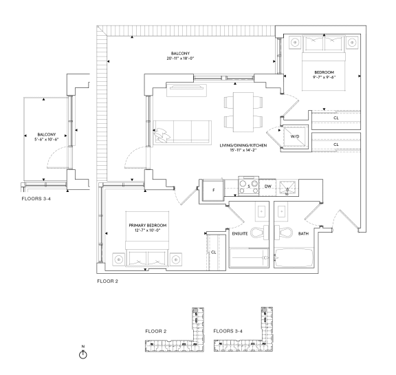 Floor Plans of Element in Ottawa, ON