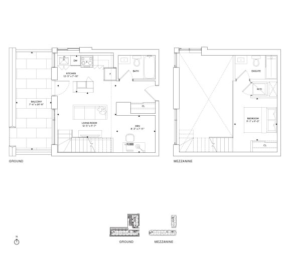 Floor Plans of Element in Ottawa, ON