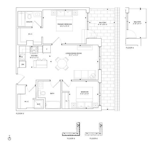 Floor Plans of Element in Ottawa, ON