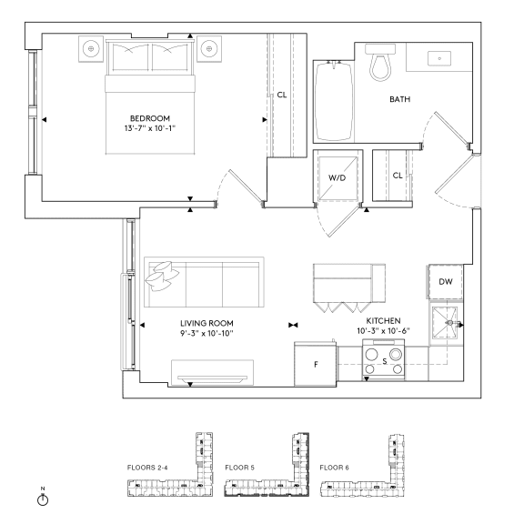 Floor Plans of Element in Ottawa, ON